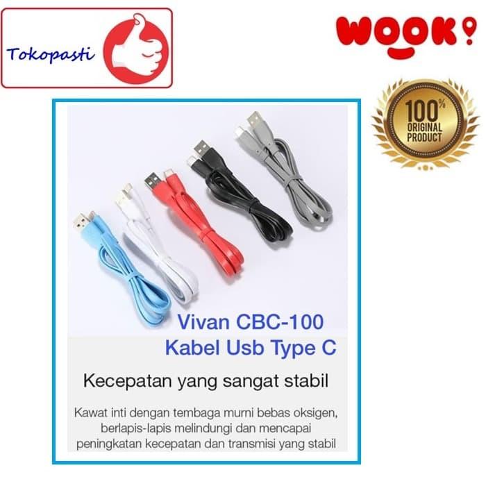 Kabel Type C Vivan CBC 100 Original - Shop | Tokopedia