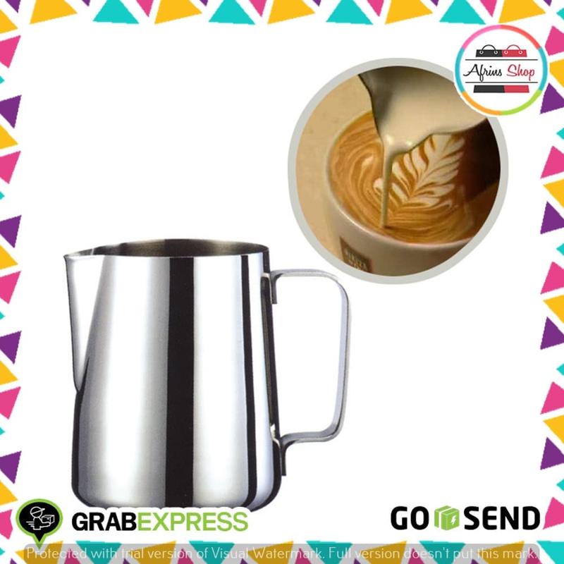 Gelas Pitcher Kopi Espresso Latte Art Stainless Steel Gelas Seni - Shop ...