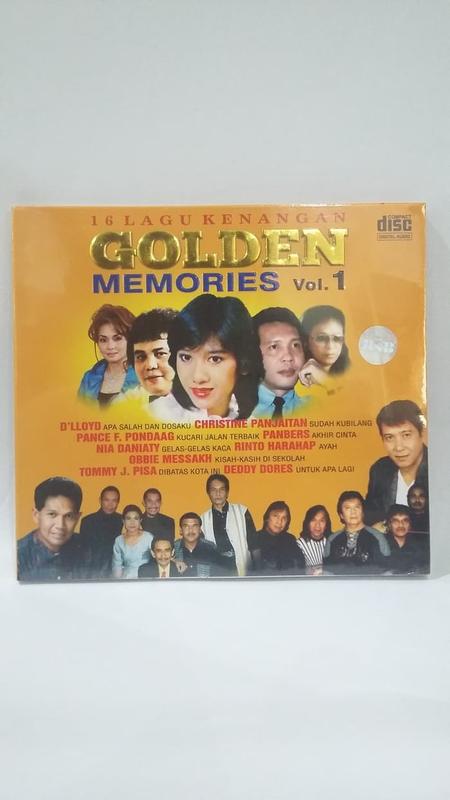 CD ORIGINAL VARIOUS ARTISTS - 16 LAGU KENANGAN GOLDEN MEMORIES - Shop ...