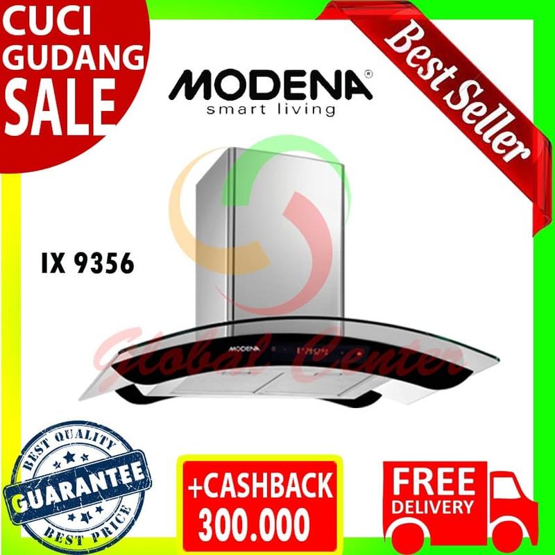 Cooker Hood Modena IX 9356 - Island Hood Modena 90 cm - Shop | Tokopedia