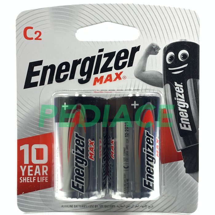Jual Batre Batere Baterai Energizer Size C LR14 Ukuran Sedang 1,5V ...