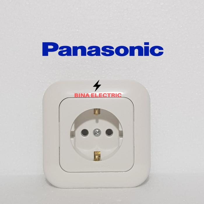 Jual Stopkontak Panasonic WEJP 1121-7 1 Lobang / Stop Kontak Panasonic ...