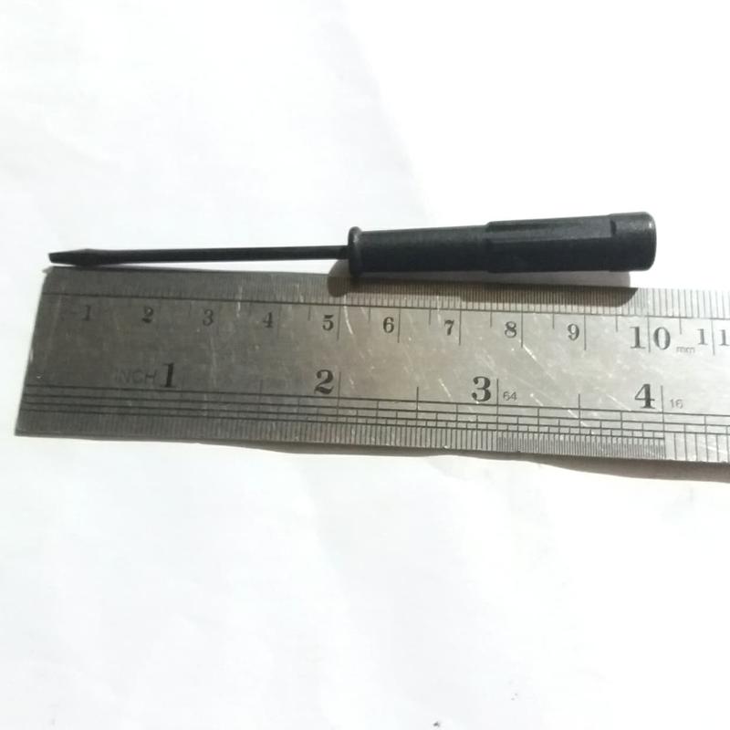 obeng jarum minus kecil 10 cm - Shop | Tokopedia