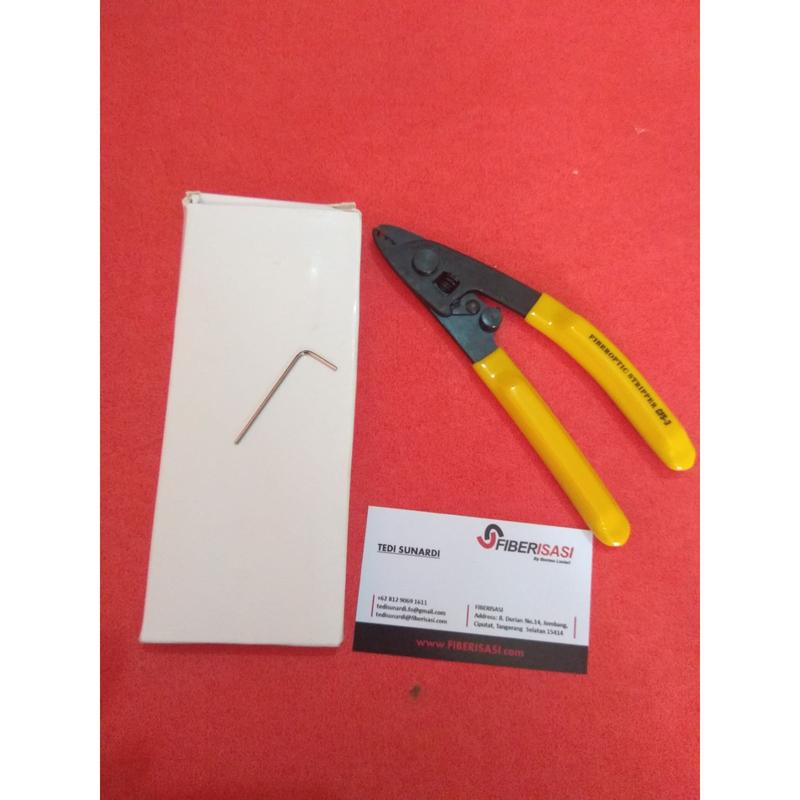 tang stripper 3 hole fiber optic kupas kabel fiber optik - Shop | Tokopedia