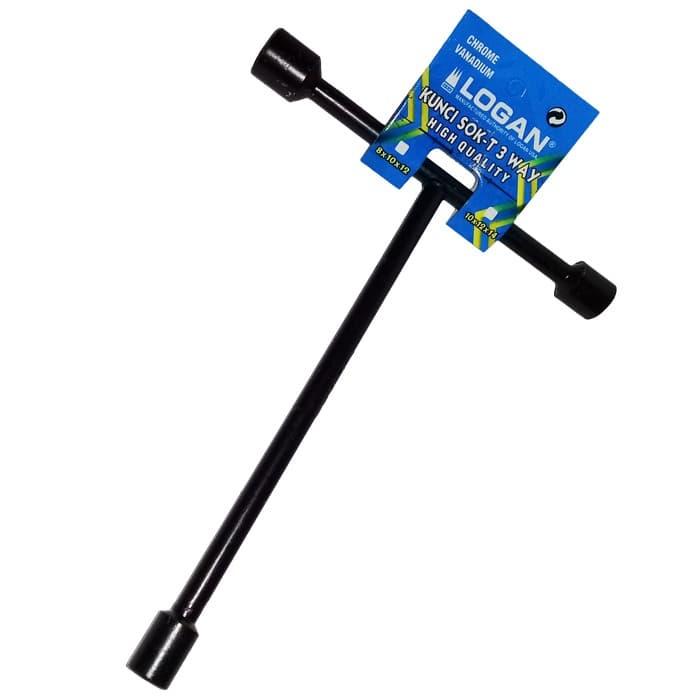 Kunci Sok T 3 Way Logan/Kunci Sok T 3 Socket/Kunci Sok T 3 Mata - Shop ...