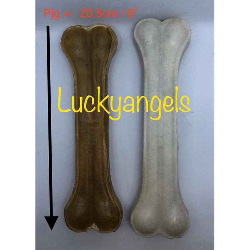 Tulang Pessed Bone 8"/20.5cm PERPCS- Snack tulang anjing press 8 ...