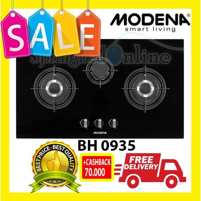 Jual Modena Kompor Tanam / Built-In Hob Gas 90 Cm, 3 Tungku Bh 0935 ...