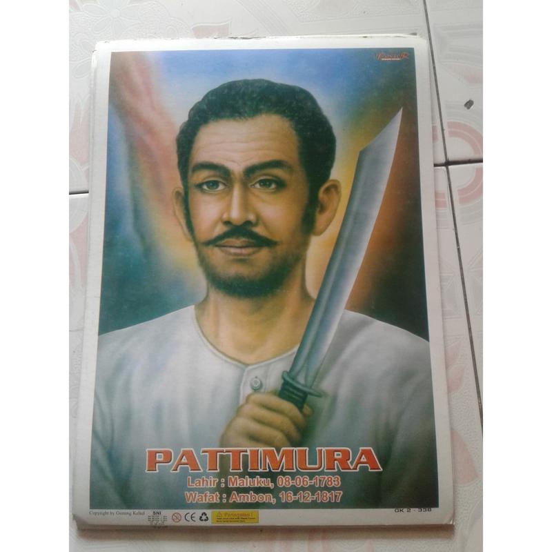 POSTER PAHLAWAN PATTIMURA - Shop | Tokopedia