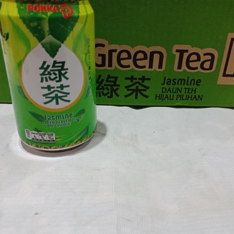 Pokka Green Tea Greentea Kaleng 300ml 300 ml 24 kaleng - Shop | Tokopedia