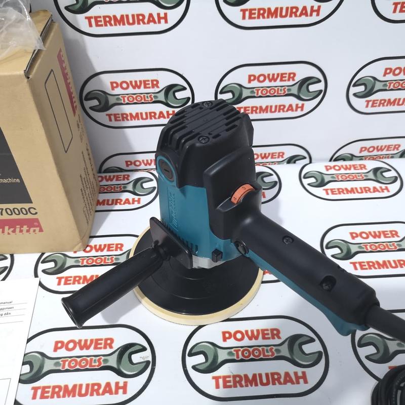 Mesin Poles MAKITA 7" PV 7000 C Polisher Mobil PV7000C Variable Speed ...