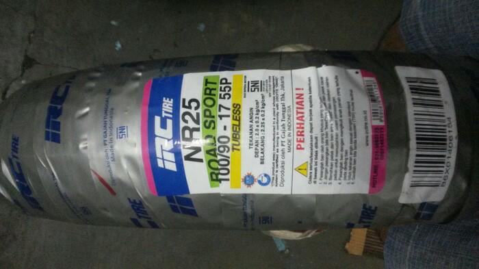 Jual BAN LUAR PAKETAN IRC UKURAN 80/100-17 NF25 DAN 100/90-17 NF 25 ...
