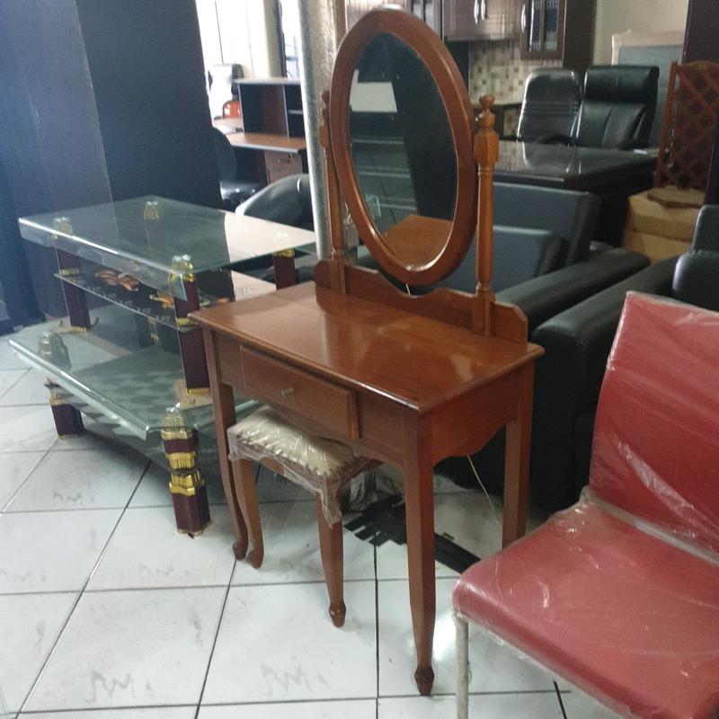 meja rias kartini kayu mahoni coklat dressing table jepara ready stock ...