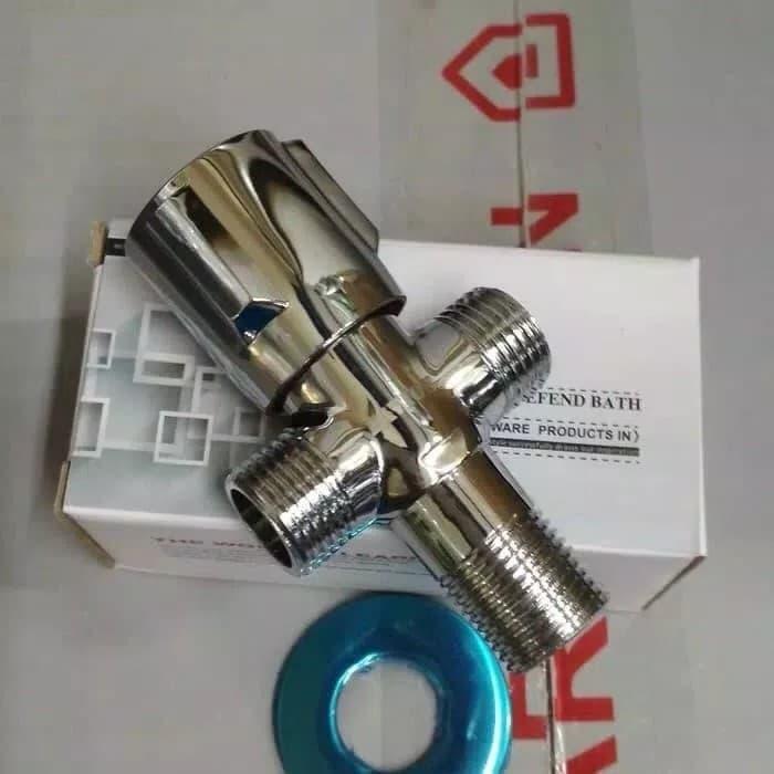 stop kran TE Kuningan double kran kloset cabang jet sower model Toto ...