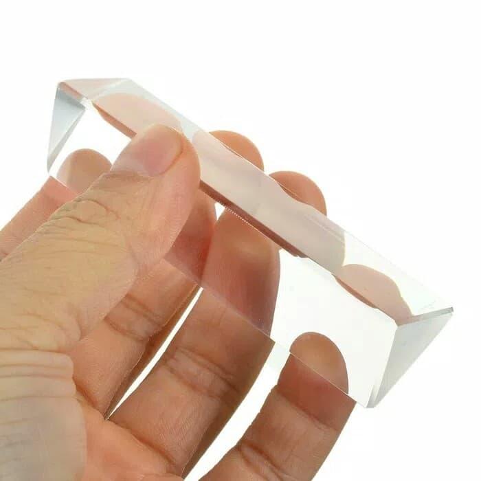 Lensa Kaca Prisma Segitiga 8 cm Difraksi TriAngle Prism Glas - Shop ...