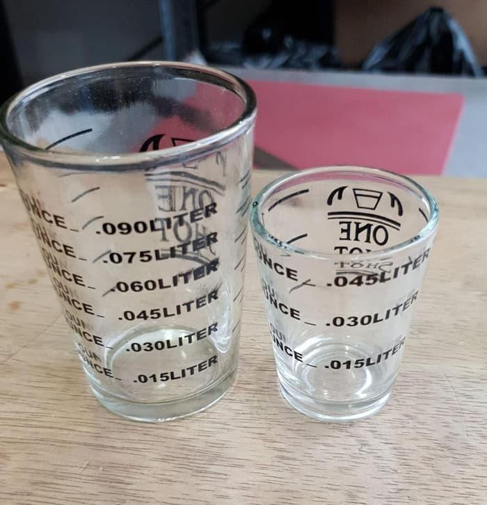 Zuma Espresso Shot Glass Gelas Ukur One Shot Gelas Kopi Coffee - Shop ...
