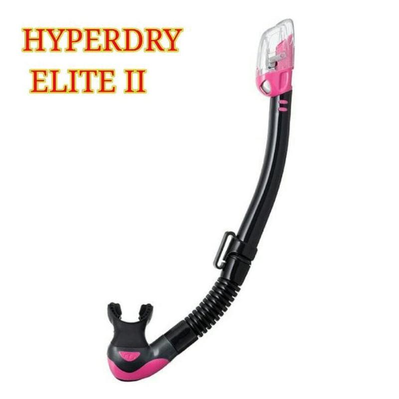 Tusa Snorkel Hyperdry Elite II SP0101 Black Hot Pink Alat Diving - Shop ...