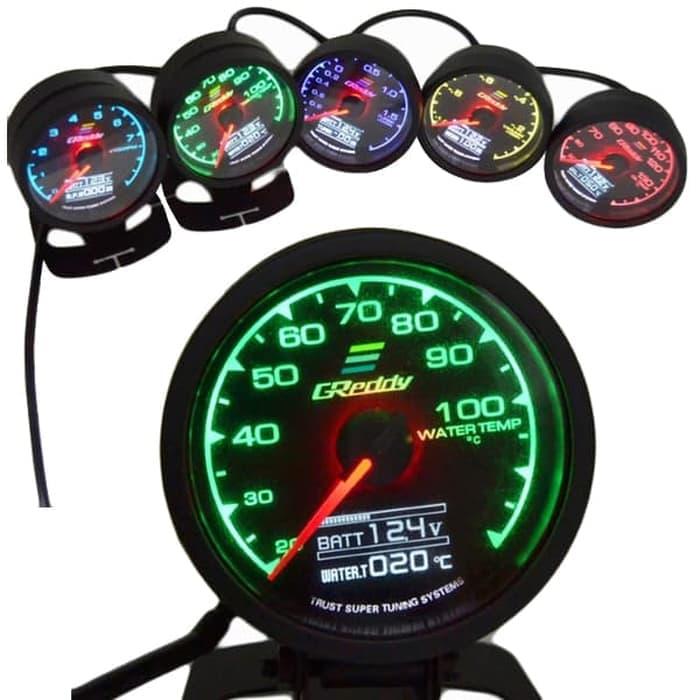 Greedy Water Temp Meter / Greddy gauge 7 color - Shop | Tokopedia