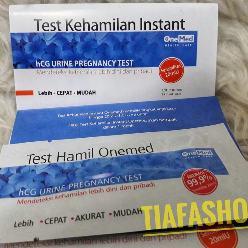 Testpack strip test kehamilan onemed hcg urine pregnancy test - Shop ...
