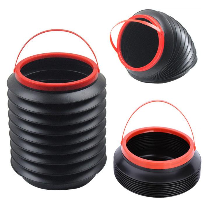 Jual IPRee 4L Folding Retractable Water Bucket Trash Storage Barrel ...