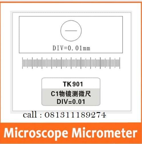 0.01MM Microscope Stage Micrometer Glass slide Reticle Measuring - Shop ...