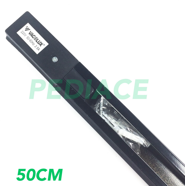 Jual Rel / Track Spotlight VACOLUX Rel Lampu 50 Cm Setengah Meter 220V ...