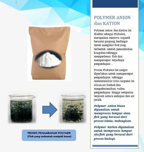 Jual Polimer Polymer Kation Cationic Sludge Lumpur screw press biologi ...