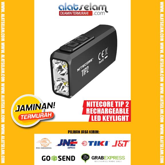 Nitecore TIP 2 Rechargeable LED KeyLight 2 x CREE XP-G3 S3 720 - Shop ...
