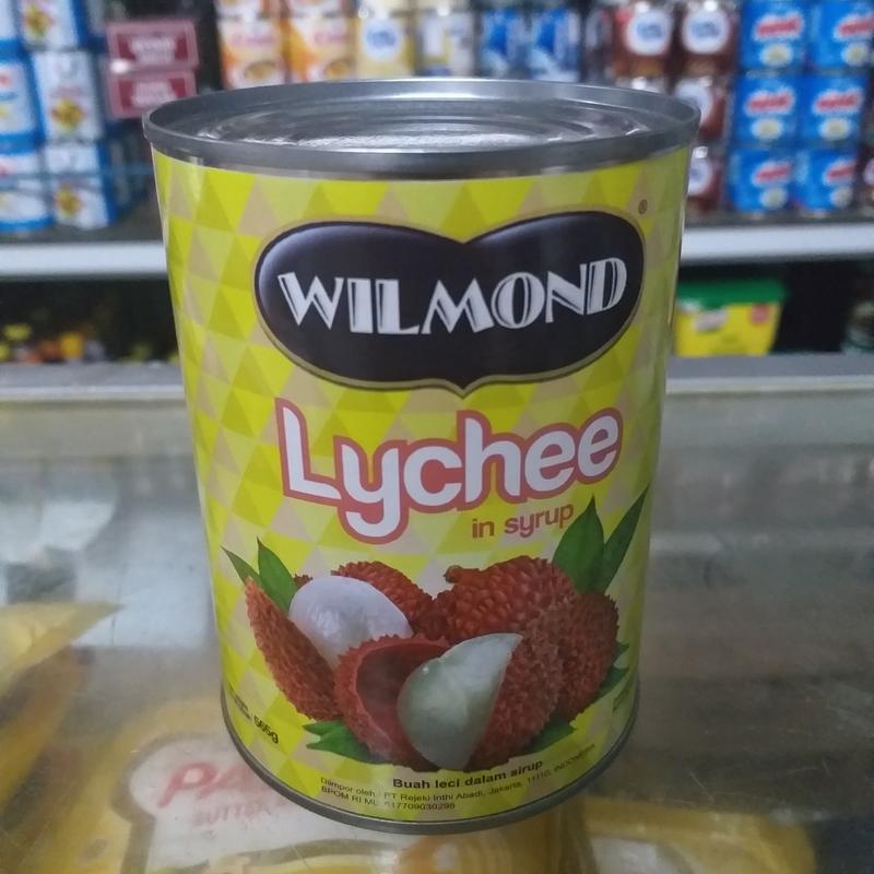 wilmond lychee canned 565gr wilmond leci buah leci kaleng - Shop ...