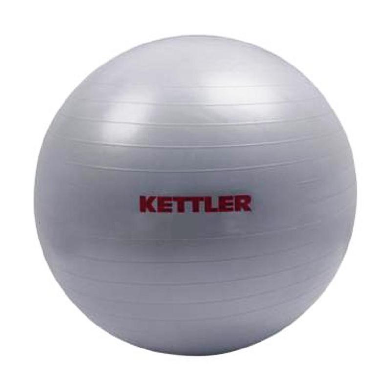 Gym Ball 55cm Silver Exercise Fitness Balance - Kettler 134-100 - Shop ...