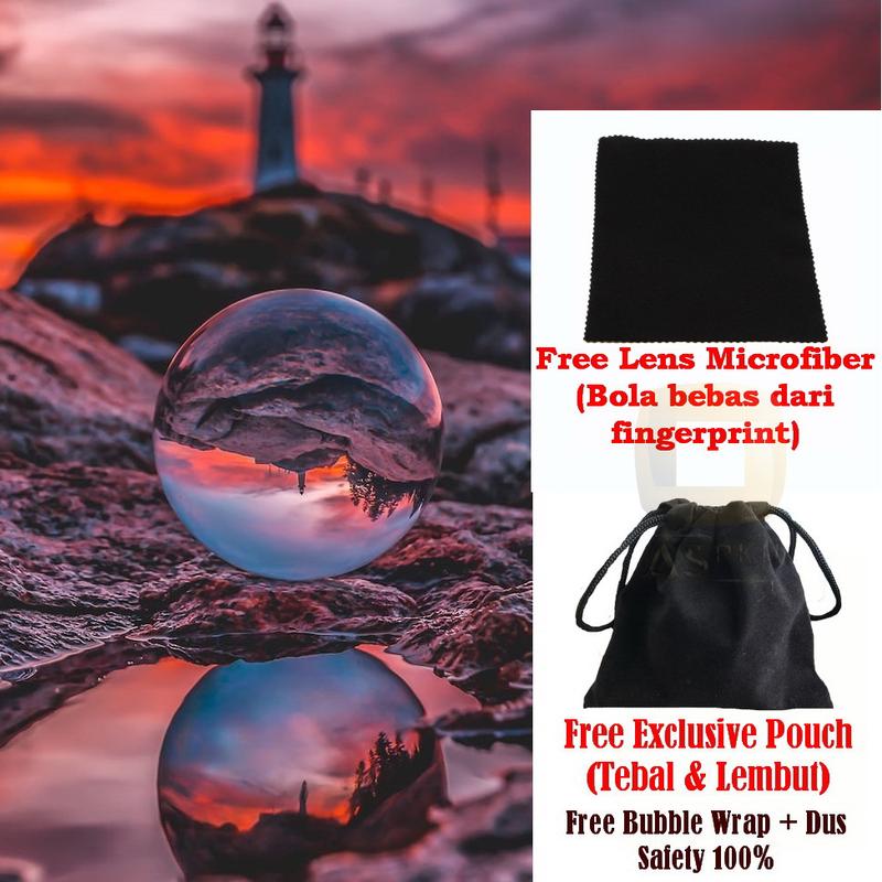 Crystal Ball Lensball 80mm - Shop | Tokopedia