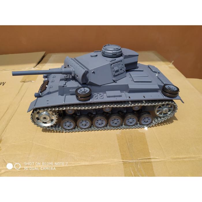 Heng Long RC Tank 3848-1 Panzerkampfwagen III Metal Track Gearbox ...