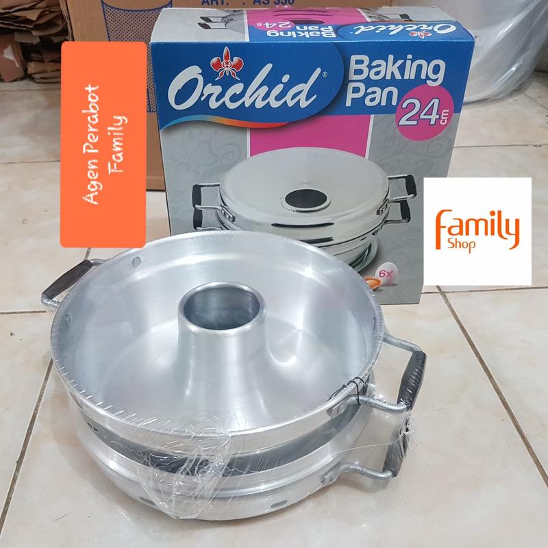 BAKING PAN ORCHID 24CM 6 TELOR Bakingpan Orchid 24 cm - Shop | Tokopedia