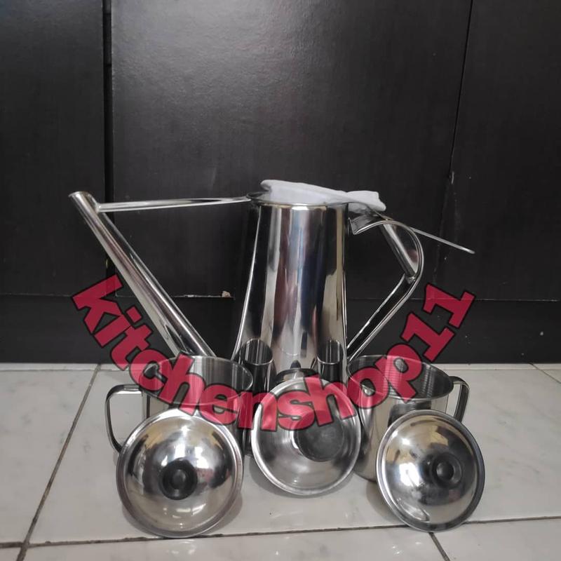 Set Teko thai tea / teko 24cm + 2 mug 9cm + saringan 26cm - Shop ...