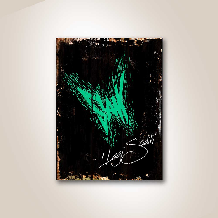 Jual Slank Lagi Sedih Poster Kayu Dekorasi Dinding Rumah Wall Decor - S ...