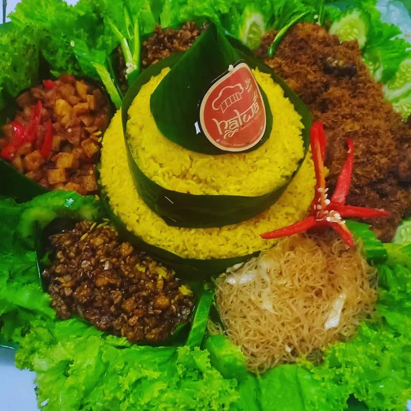 nasi kuning tumpeng besar porsi 20 orang - Shop | Tokopedia