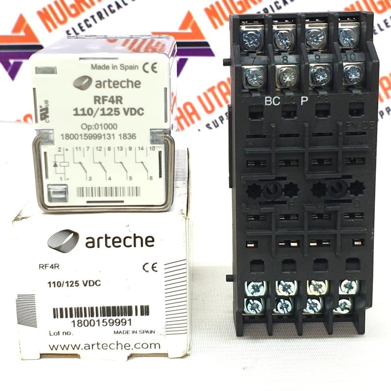 ARTECHE RF4R 110/125 VDC Trip Relay - Shop | Tokopedia