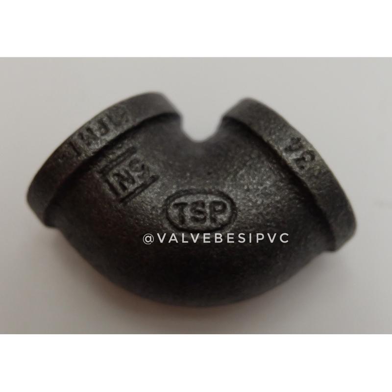 Elbow BS TSP/ Elbow Hitam TSP 1/2 - Shop | Tokopedia