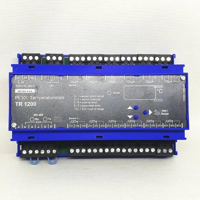 Jual Ziehl TR1200 24-240VAC DC - siemens 7XV5662-6AD10 Temperature ...