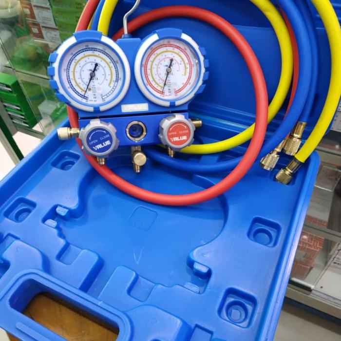 Jual TESTING MANIFOLD DOUBLE VALUE BOX R410 R32 - Jakarta Pusat - Jefry ...