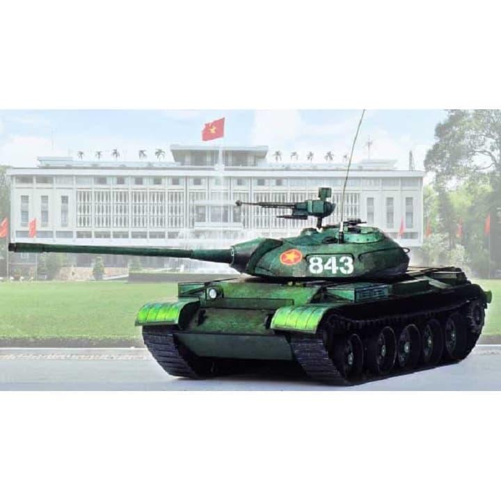 DIY Papercraft Vietnam Army T-54 Main Battle Tank - Shop | Tokopedia