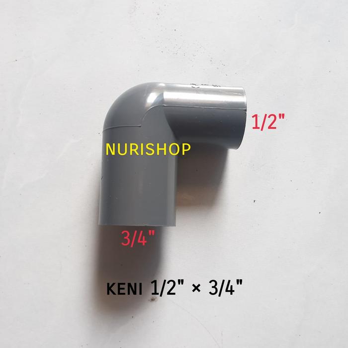 Jual Reducing Elbow/ knee/ keni/ knie/ reducer kenie pvc SCG AW 3/4" x ...