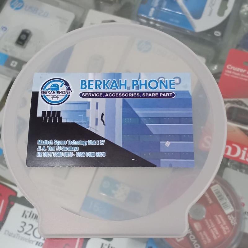 tempat / kotak / CD DVD case casing oval bulat plastik - Shop | Tokopedia