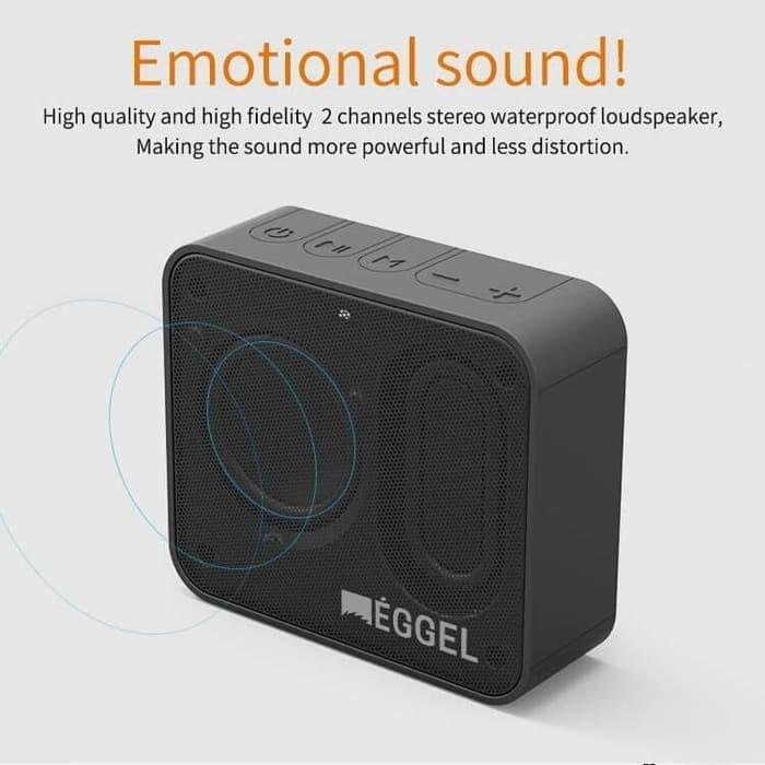 Jual EGGEL FIT Waterproof outdoor portable Bluetooth speaker original ...