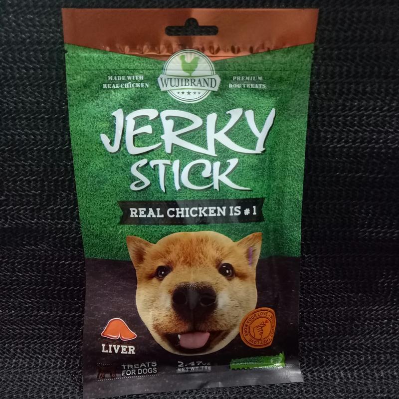 Wuji Brand Jerky Stick LIVER 70gr Snack Anjing Dog Treats - Shop ...