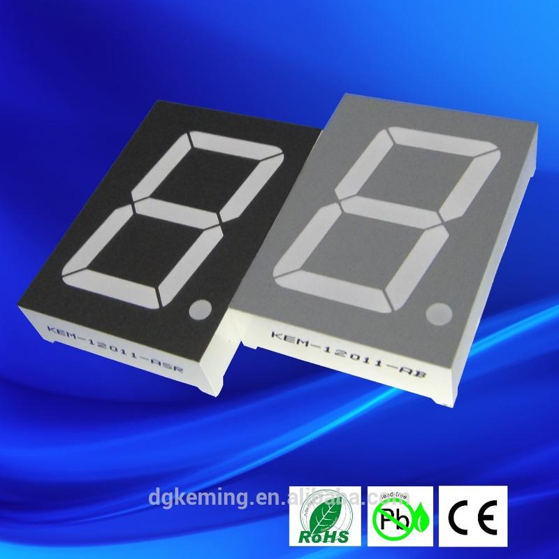 7 Segment 1.2 Inch 7 Segmenr 1.2" Seven Segment 1,2 Inch KEM-12011-BSR ...