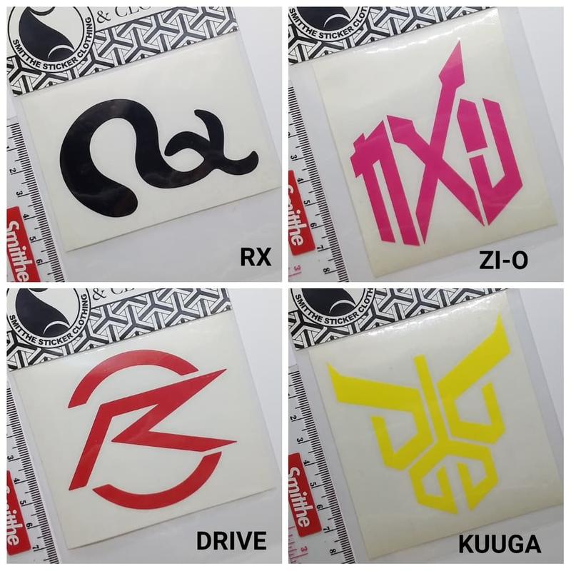 1 pc stiker Kamen Rider Logo kamenrider Cutting Sticker Mobi - Shop ...