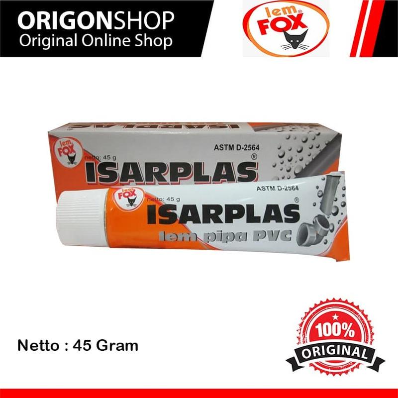 Fox Isarplas Tube 45 g Termurah / Lem Fox Isarplas - Shop | Tokopedia