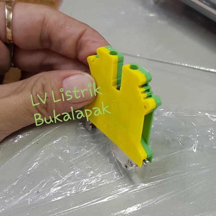 Jual TERMINAL BLOCK tipe UK kuning hijau 6 mm TUSLKG 6 - Jakarta Pusat ...