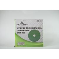 Jual BATU GERINDA DUDUK 6 INCH GRIT 100 GREEN SILICON ASAH AKIK KENTARO ...