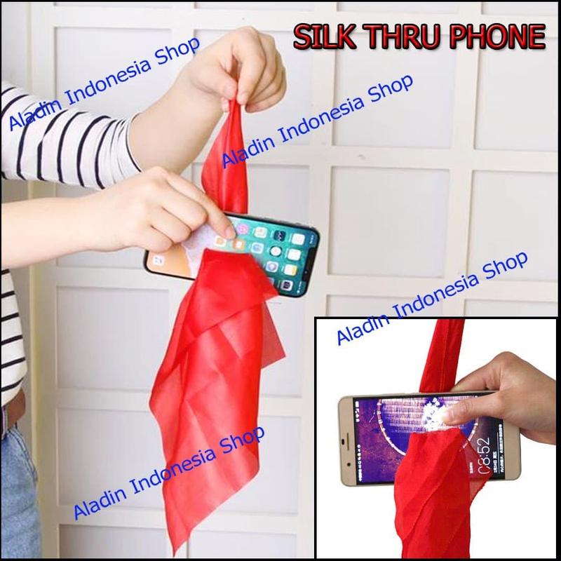 Silk Thru Phone - Kain Tembus Hp - Alat Sulap - Shop | Tokopedia